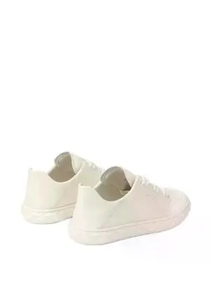JIMMY CHOO Diamond Light Flex Leather Lace-up Sneakers - Neutrals