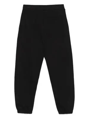MSGM Logo-detail Track Pants - Black