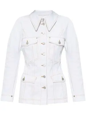 Givenchy Pointed Collar Outerwear For Women