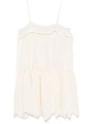 Chloé Lace-trim Mini Dress