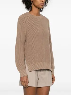 P.a.r.o.s.h Ribbed-knit Sweater - Brown