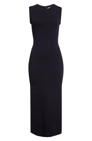 Max Mara Visiera Sleeveless Jersey Dress - Navy