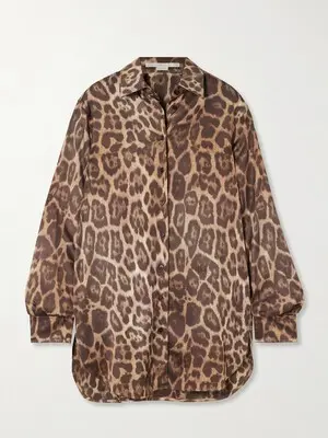 Stella Mccartney Animal Print Tops