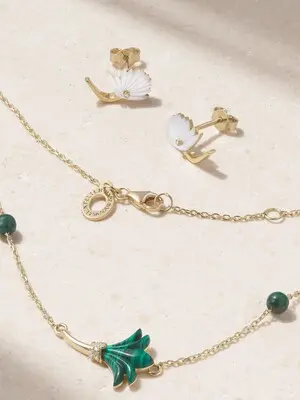 L’ATELIER NAWBAR 18-karat Diamond Jewelry Set