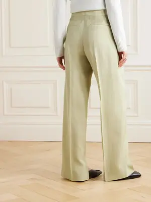 JIL SANDER Crepe Wide-leg Pants
