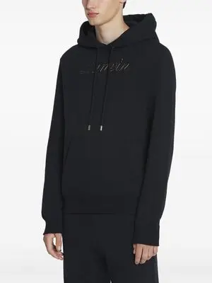 LANVIN Embroidered Logo Hoodie