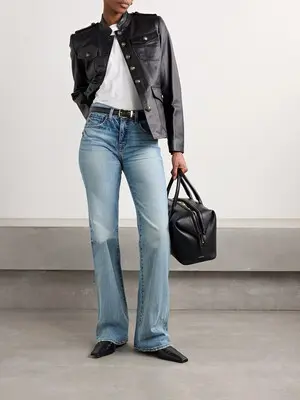 NILI LOTAN Celia High-rise Straight-leg Jeans