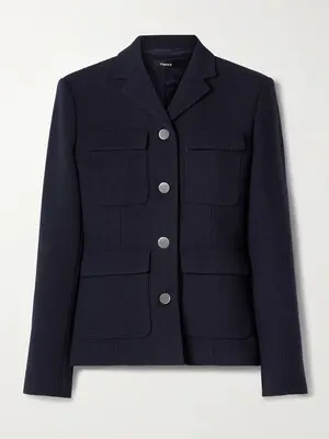 Theory Tweed Military Jacket