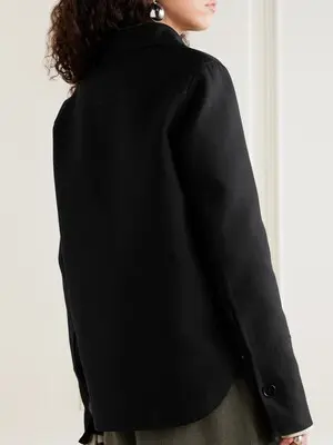 JIL SANDER Cotton-blend Twill Jacket