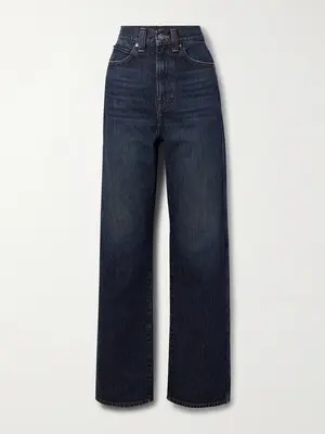 Khaite Bonnie Mid-rise Boyfriend Jeans - Blue