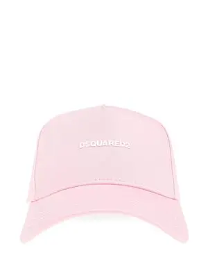 Dsquared2 Logo-embroidered Cap - Pink