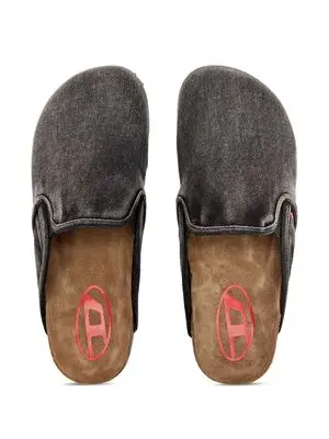 DIESEL® D-woodstock Slippers - Grey