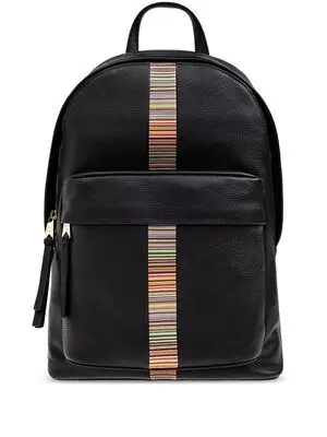 Paul Smith Stripe-detailing Backpack - Black
