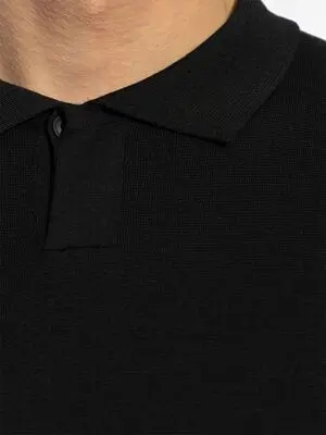 Giorgio Armani Fine-knit Polo Shirt
