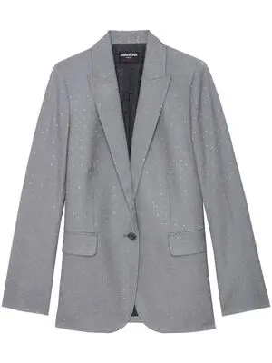Zadig&Voltaire Valse Blazer - Grey