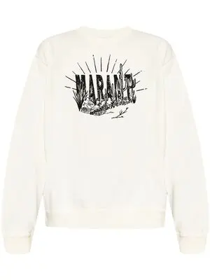 MARANT Mikoy Sweatshirt - White
