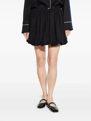 Marni Cotton Pleated Skirt - Black