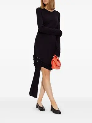 JW Anderson Long Sleeve Draped Dress