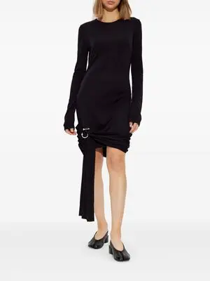 JW Anderson Long Sleeve Draped Dress