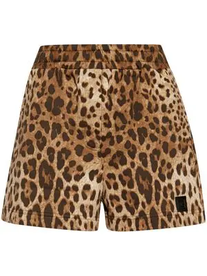 Dolce & Gabbana Leopard-print Shorts