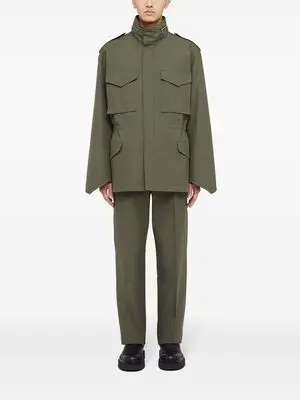 JIL SANDER Concealed Fastening Shirt Jacket