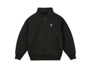 PALACE Carhartt Wip Carlux 1/2 Zip Sweatshirt - Black