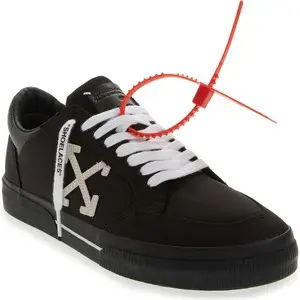 Off-white Embroidered Sneakers For Men