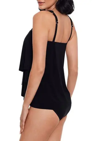 Miraclesuit Illusionist Mirage Tankini Top - Black
