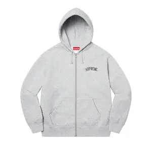 Supreme Doughboy Zip Up Hoodie - Grey