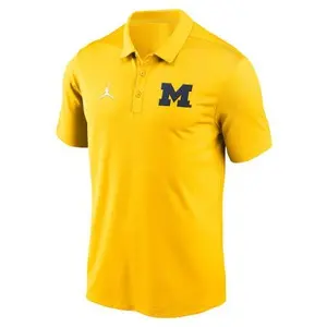 JORDAN BRAND Michigan Wolverines Primetime Franchise Performance Polo