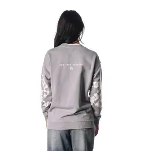 THE WILD COLLECTIVE New York Rangers Tie-dye Double Collar Sweatshirt