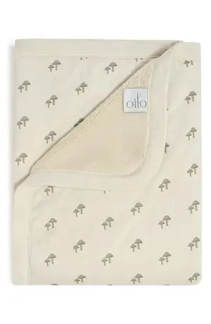 OILO Organic Cotton Cuddle Blanket - Eggshell