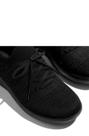 Fitflop Super-q Knit Sneakers - All Black