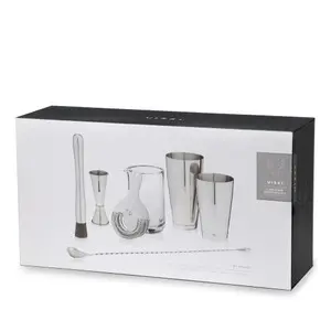 VISKI 7-piece Barware Set In Stainless Steel
