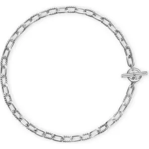 David Yurman David Yurman Madison Toggle Chain Necklace Sterling Silver