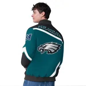 G-III EXTREME Philadelphia Eagles Maximum Racing Full-snap Jacket