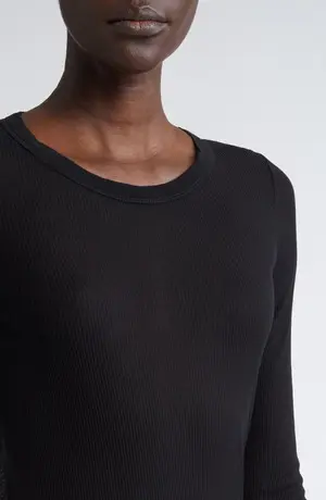 Rick Owens Rib Long Sleeve T-shirt