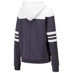 CAMP DAVID Iowa Hawkeyes Blitz Striped Blocked Raglan Pullover Hoodie