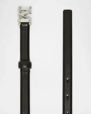 Max Mara Leather Belt - Black