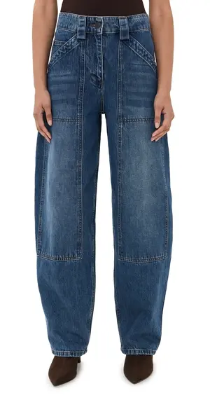 Co High-rise Balloon Jeans - Indigo