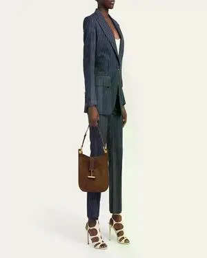 TOM FORD Tara Small Hobo Crossbody Bag