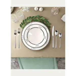 MEPRA Neve Mirror 5-piece Flatware Place Setting - Silver