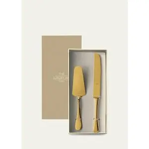 MEPRA Brescia 2-piece Cake Set, Gold