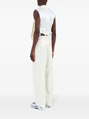 MAISON MARGIELA Striped-panel Waistcoat