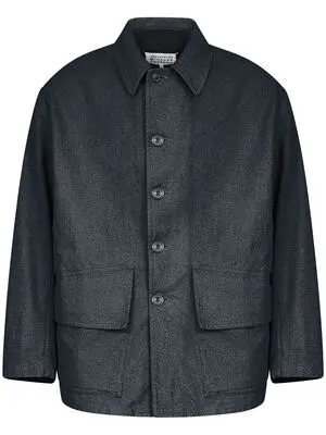 MAISON MARGIELA Cotton Jacket - Blue