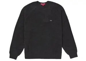 Supreme Terry Small Box Sweater - Black