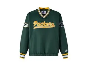 OVO X Nfl Bay Packers Starter Trainer Pullover Jacket