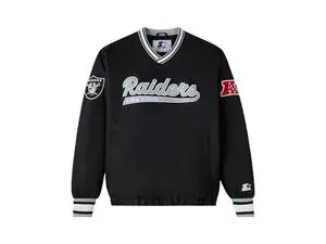 OVO X Nfl Las Vegas Raiders Starter Trainer Pullover Jacket