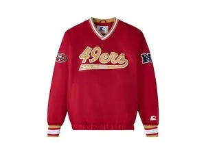 OVO X Nfl San Francisco 49ers Starter Trainer Pullover Jacket