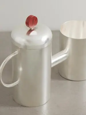 NATALIA CRIADO Oho -plated Jasper Tea Pot